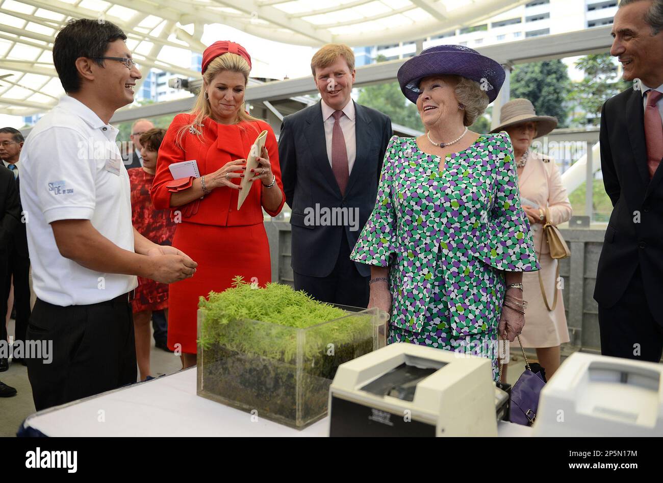 (From left) Research fellow Umid Man Joshi, Dutch royalty Princess ...