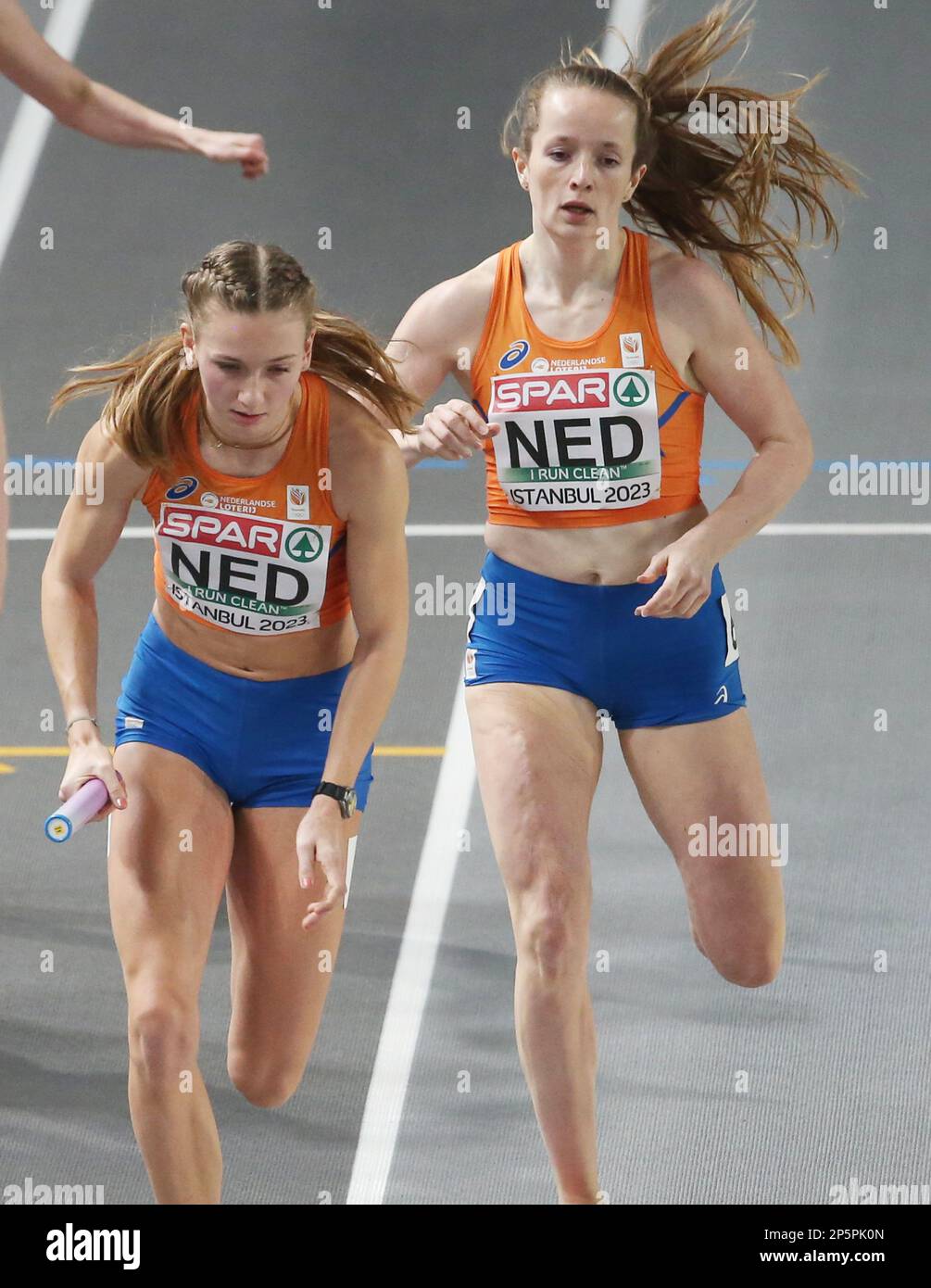 Istanbul, Turquie - 05/03/2023, Femke bol des pays-Bas, finale 4X400 m ...