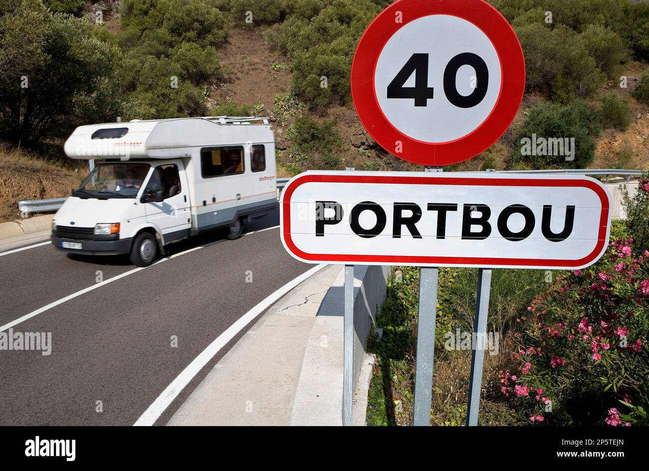 Portbou girona province spain Banque de photographies et d’images à ...