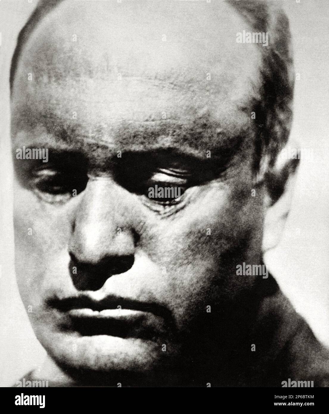 1923 CA., ITALIE : le dictateur fasciste italien Duce BENITO MUSSOLINI ...