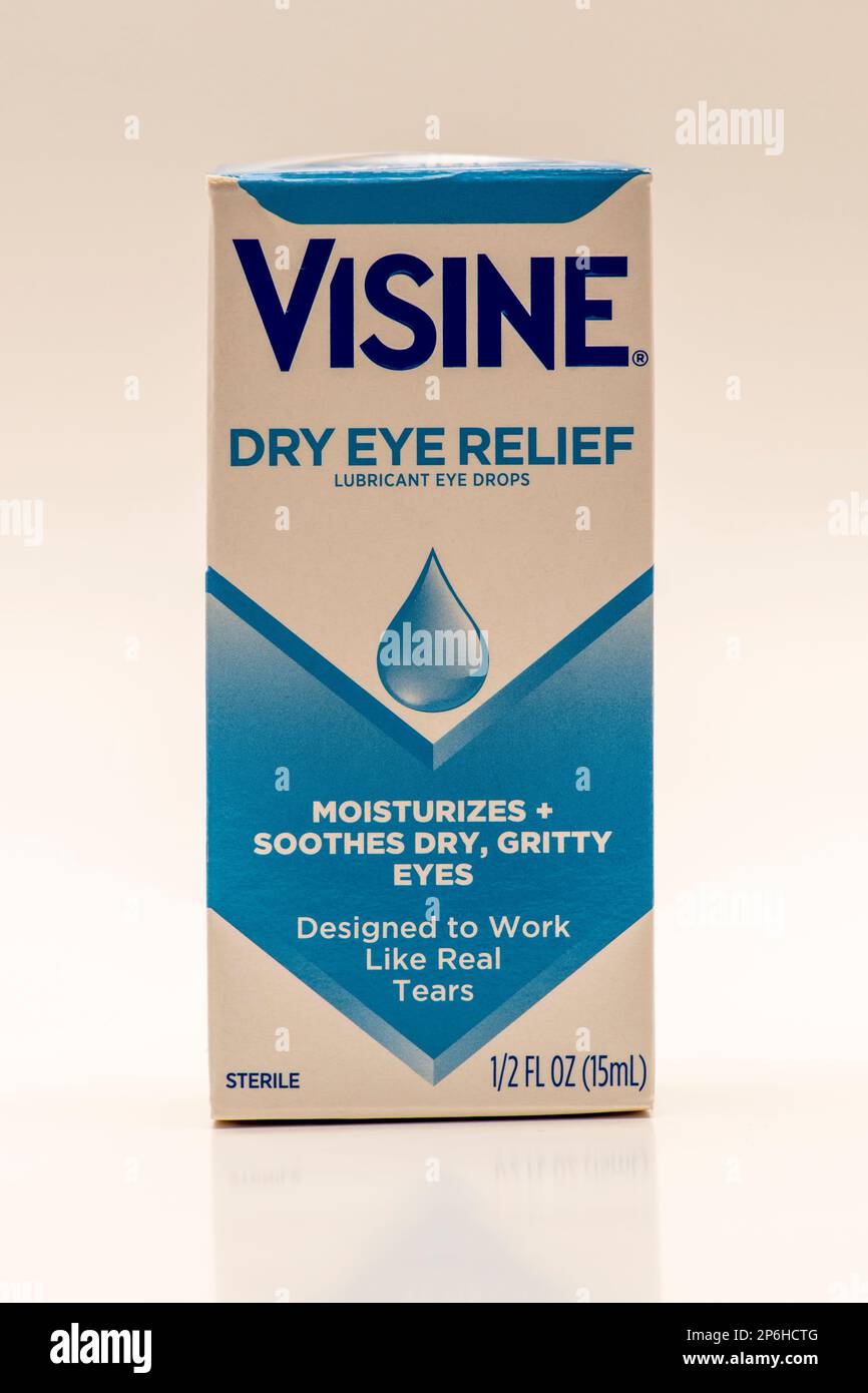 Visine eye drops Banque de photographies et d’images à haute résolution ...