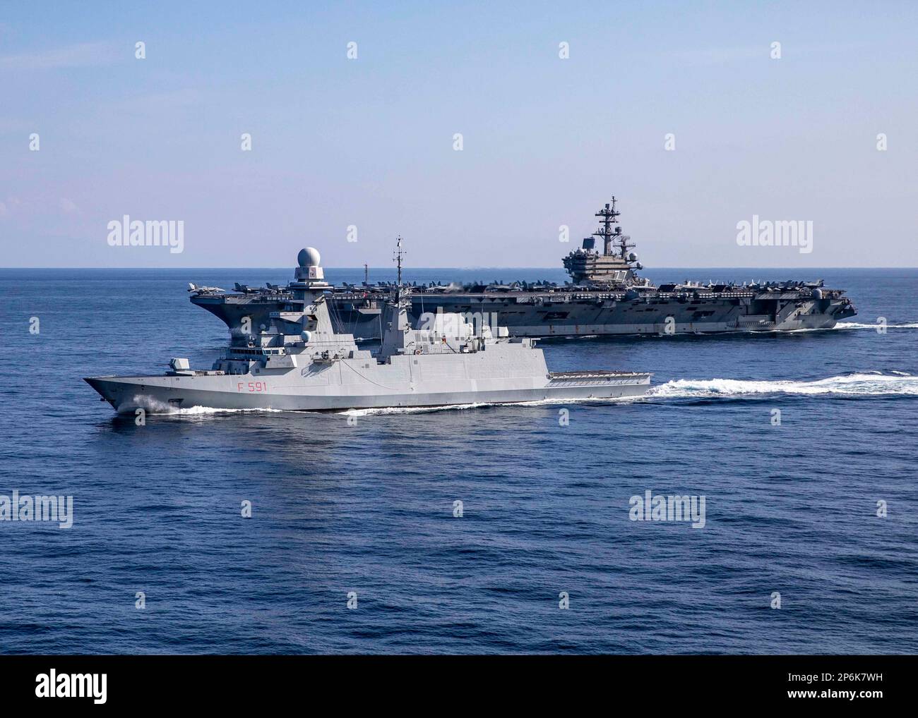 230305-N-YD731-1277 MER ADRIATIQUE (5 mars 2023) la frégate de Carlo ...
