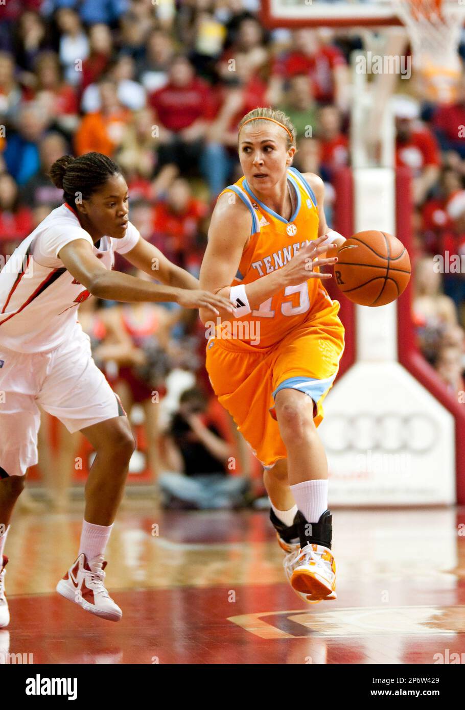 December 13 2011: Tennessee's forward Alicia Manning (15) brings the ...