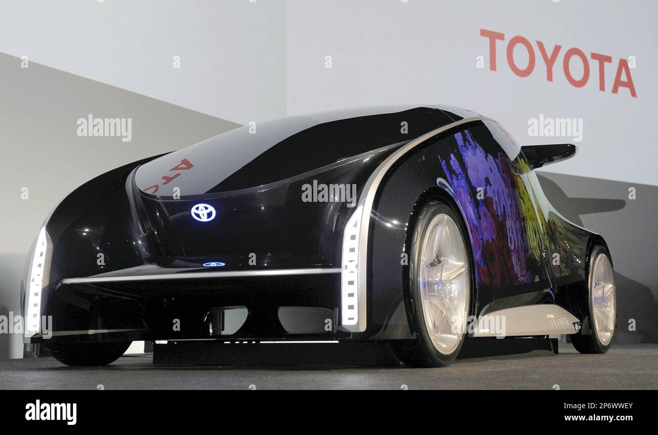 Toyota Motor Corp unveils a futuristic body styling Fun-Vii at its ...