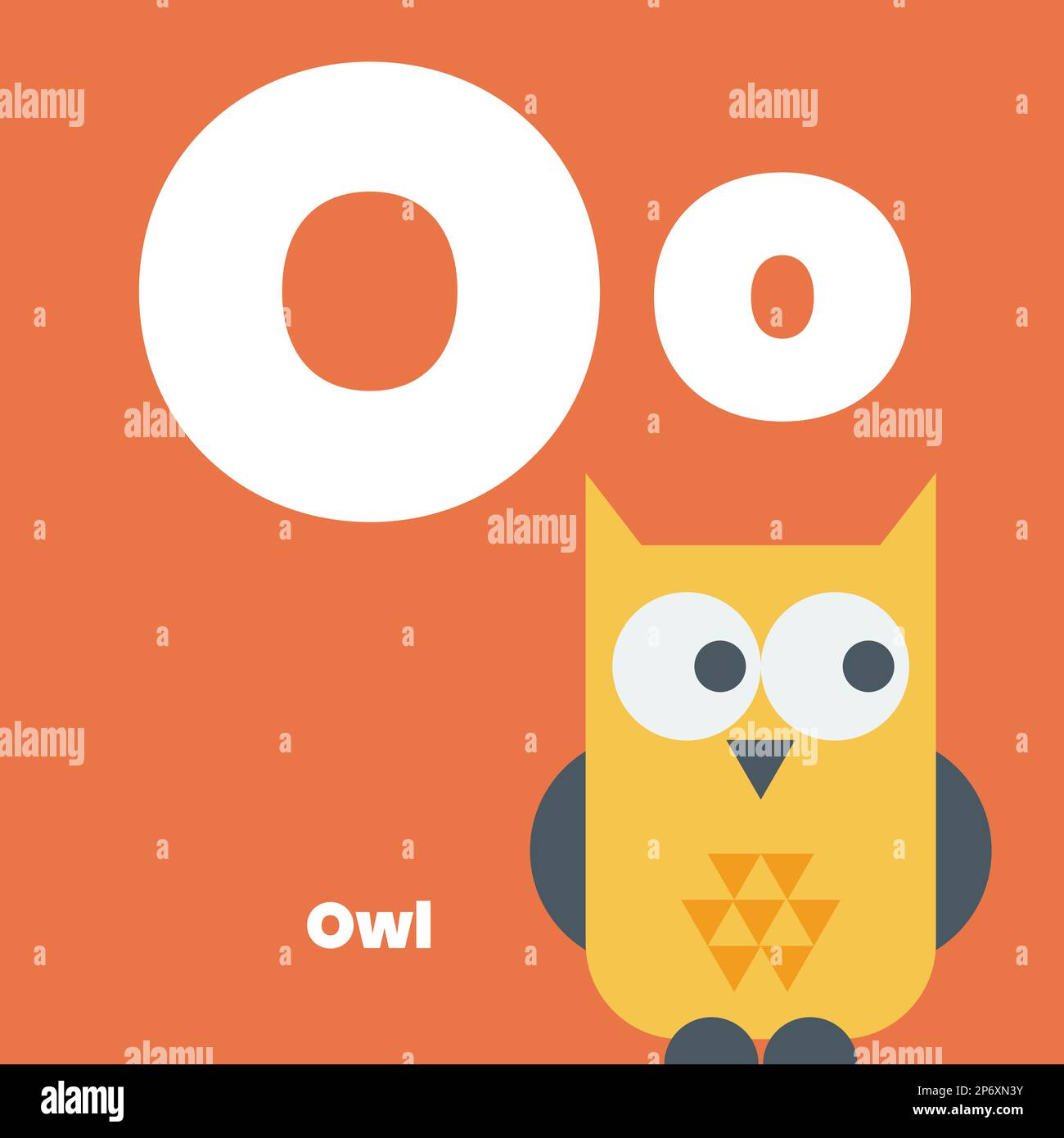 English alphabet illustration Banque d'images vectorielles - Alamy