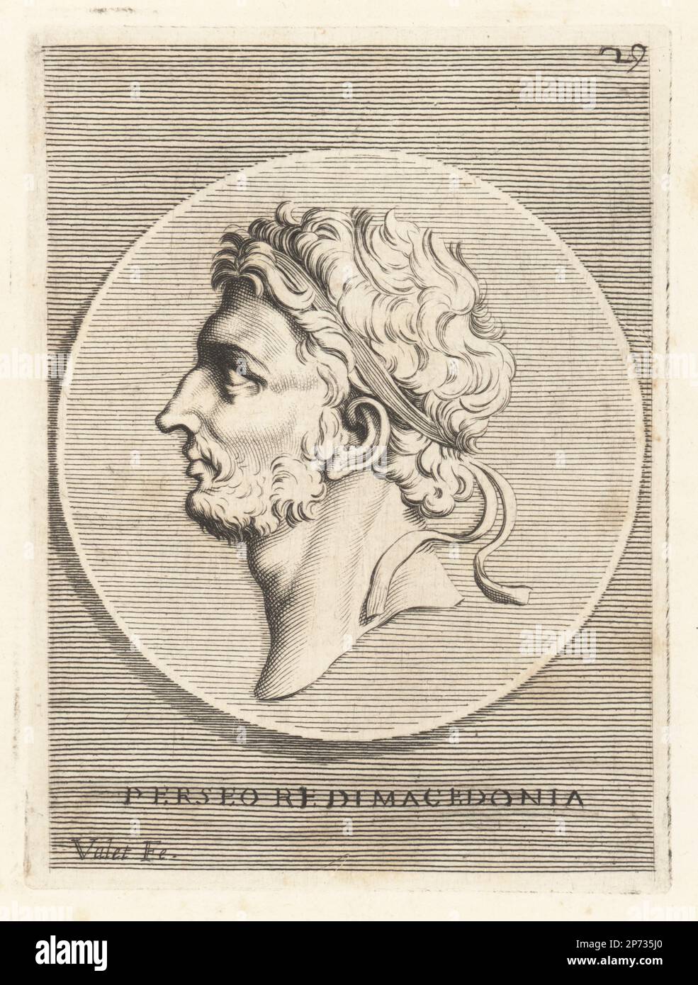 Perseus, dernier roi (Basileus) de la dynastie des Antigonides en ...