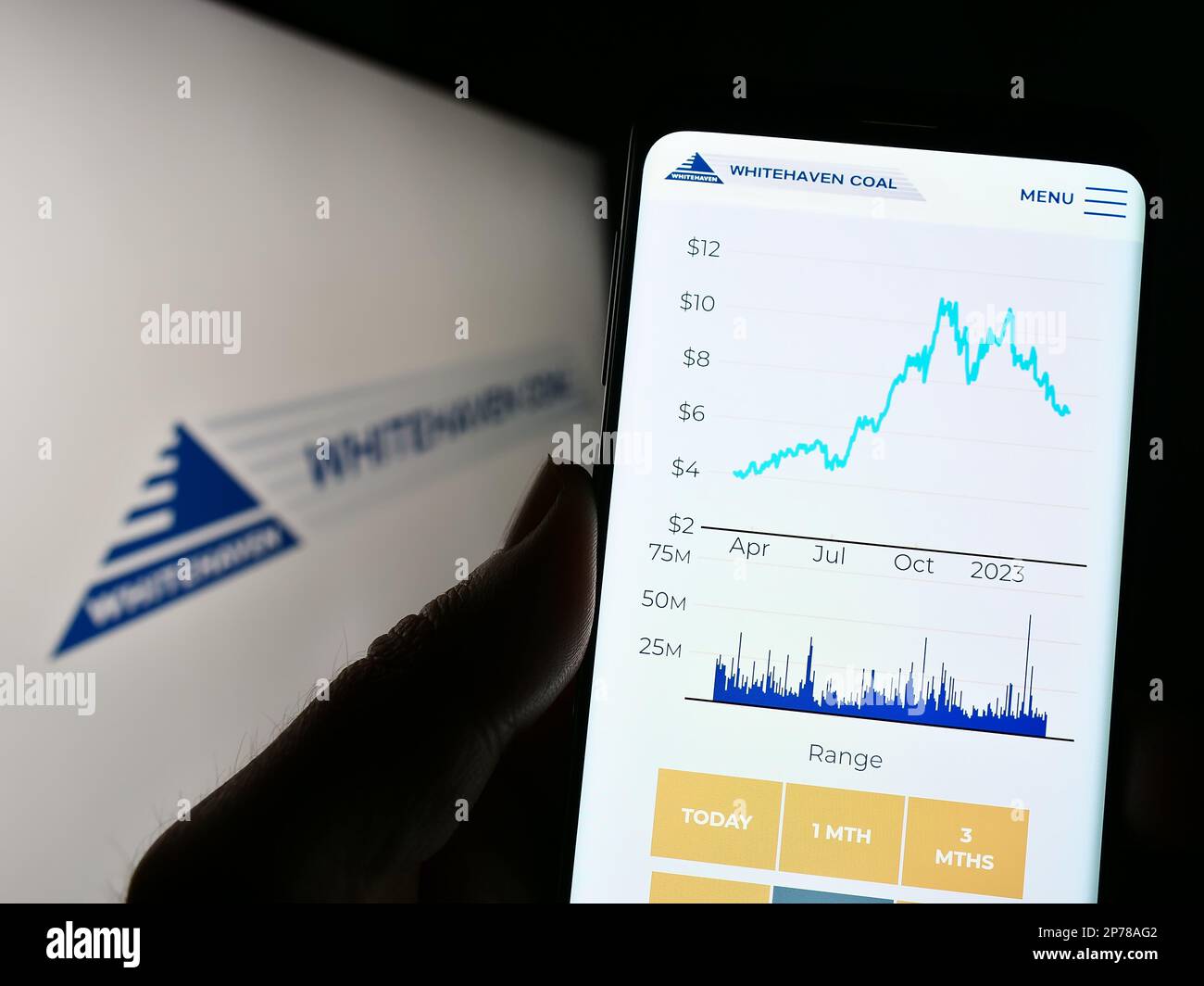 Logo charbon whitehaven Banque de photographies et d’images à haute ...