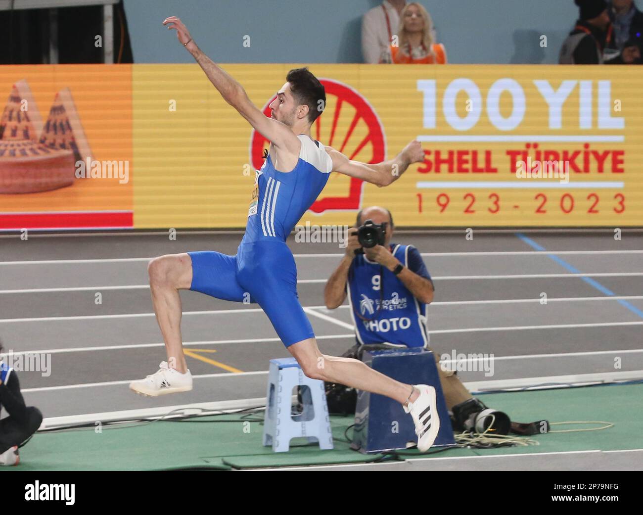 Miltiadis TENTOGLOU de Grèce long Jump Men final lors des Championnats ... Miltiadis TENTOGLOU de Grèce long Jump Men final lors des Championnats ...