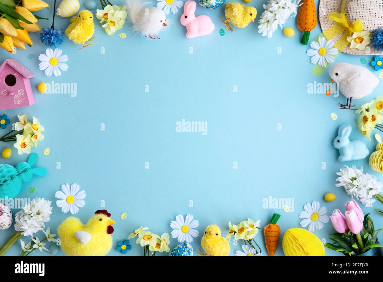 Bordure décorative de pâques Banque de photographies et d’images à ...