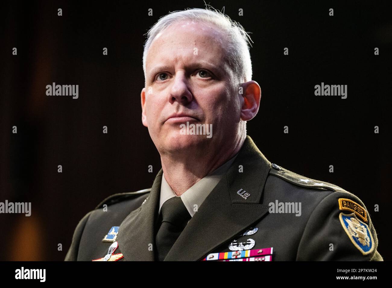 ÉTATS-UNIS - MARS 8 : le lieutenant-général Scott D.Berrier, directeur ...