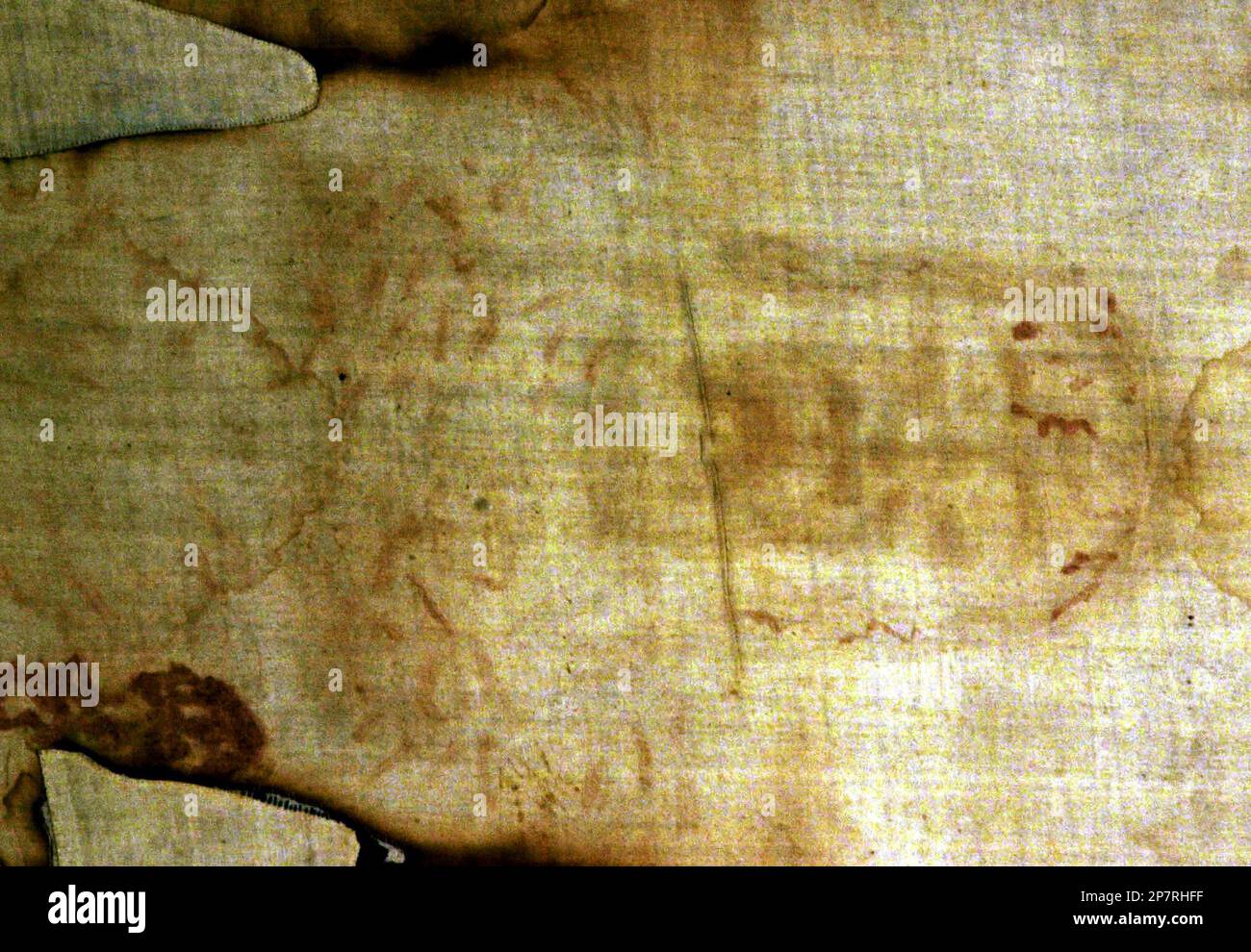**FILE**In this Aug. 12, 2000 file photo, The Holy Shroud, a 14 foot ...