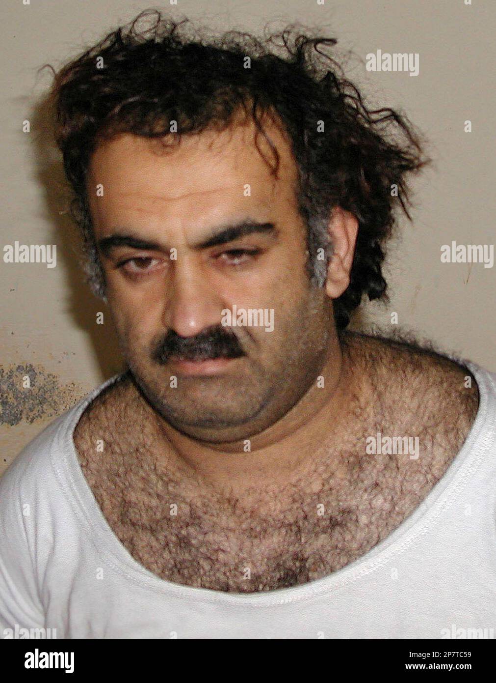 FILE - In this March 1, 2003 file picture, Khalid Sheikh Mohammed is ...