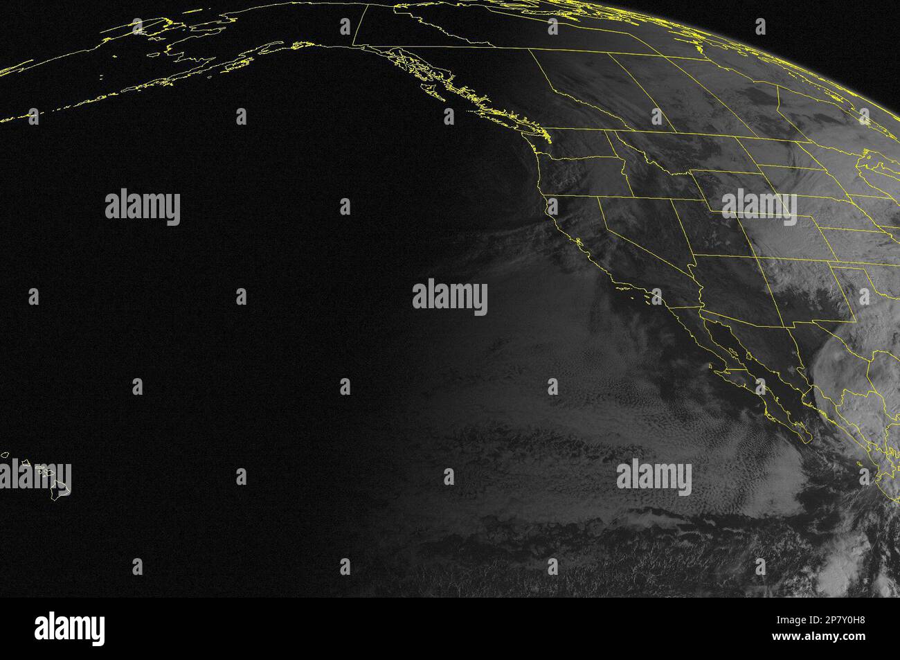 This NOAA satellite image taken Wednesday, October 21, 2009 at 11:00 AM ...