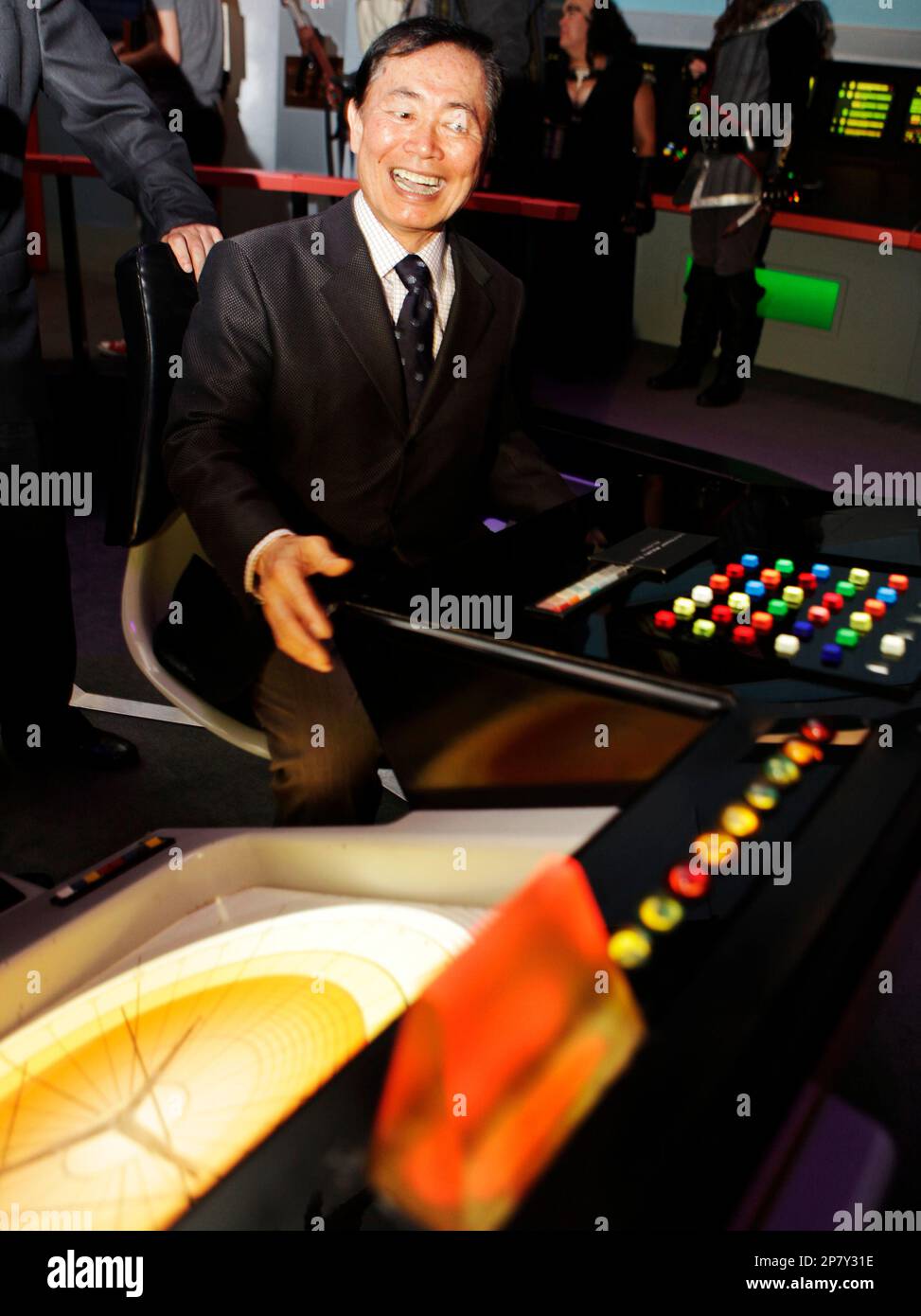 Actor George Takei, who played the role of Sulu in the original ...
