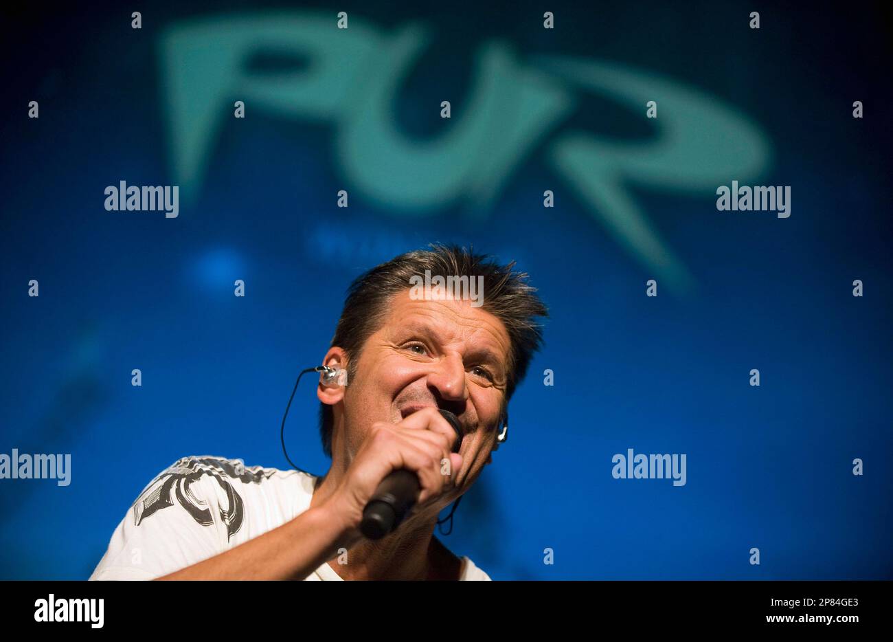 Saenger Hartmut Engler tritt am Dienstag, 1. September 2009, in Berlin ...