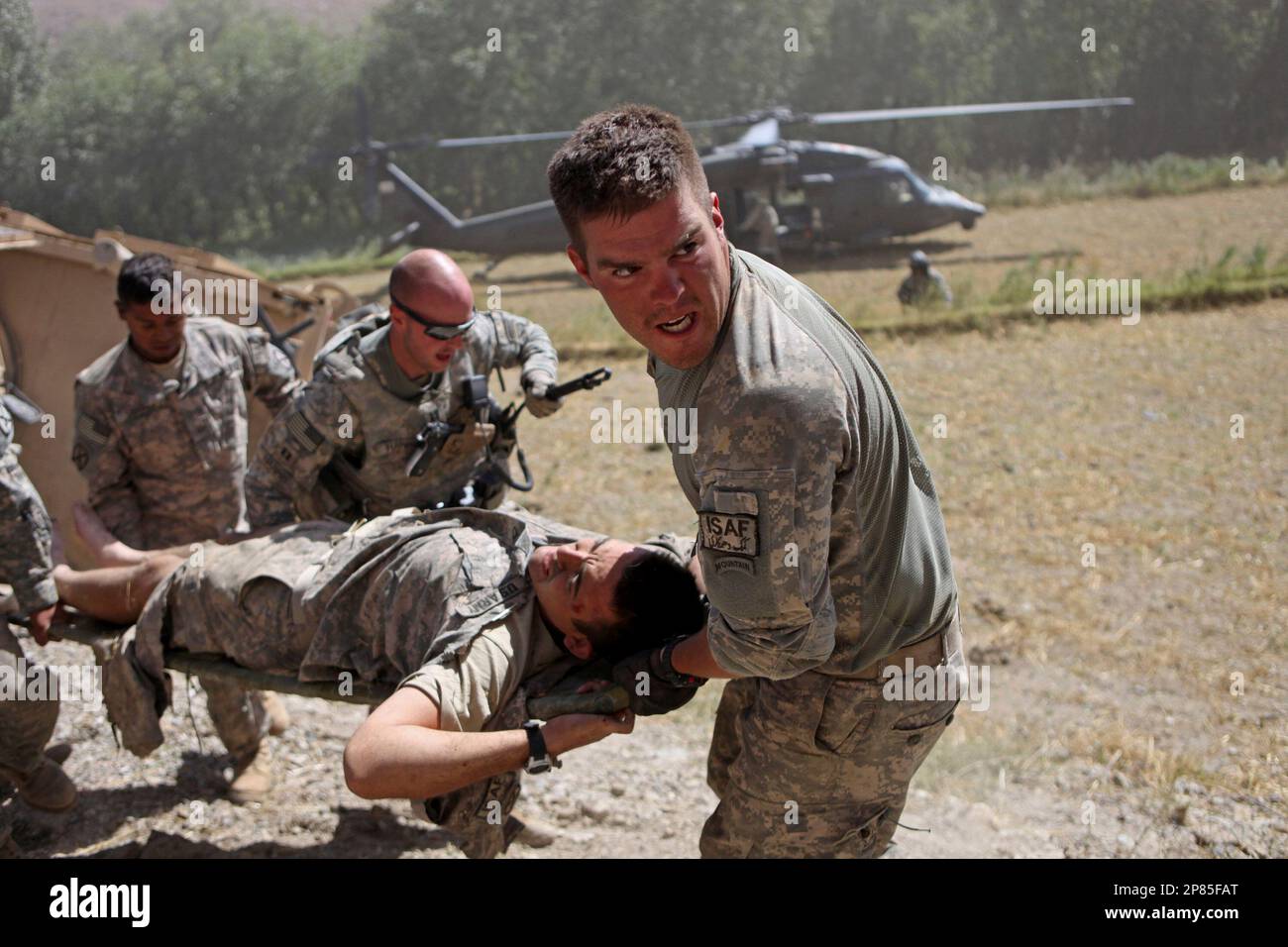 In this Wednesday Aug. 19, 2009 photo, Spc. Paul Pickett, 22, of Minden ...