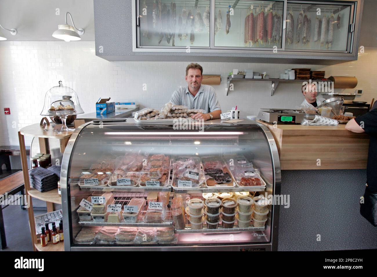 Chef Donald Link poses for a photograph in his new business in New ...