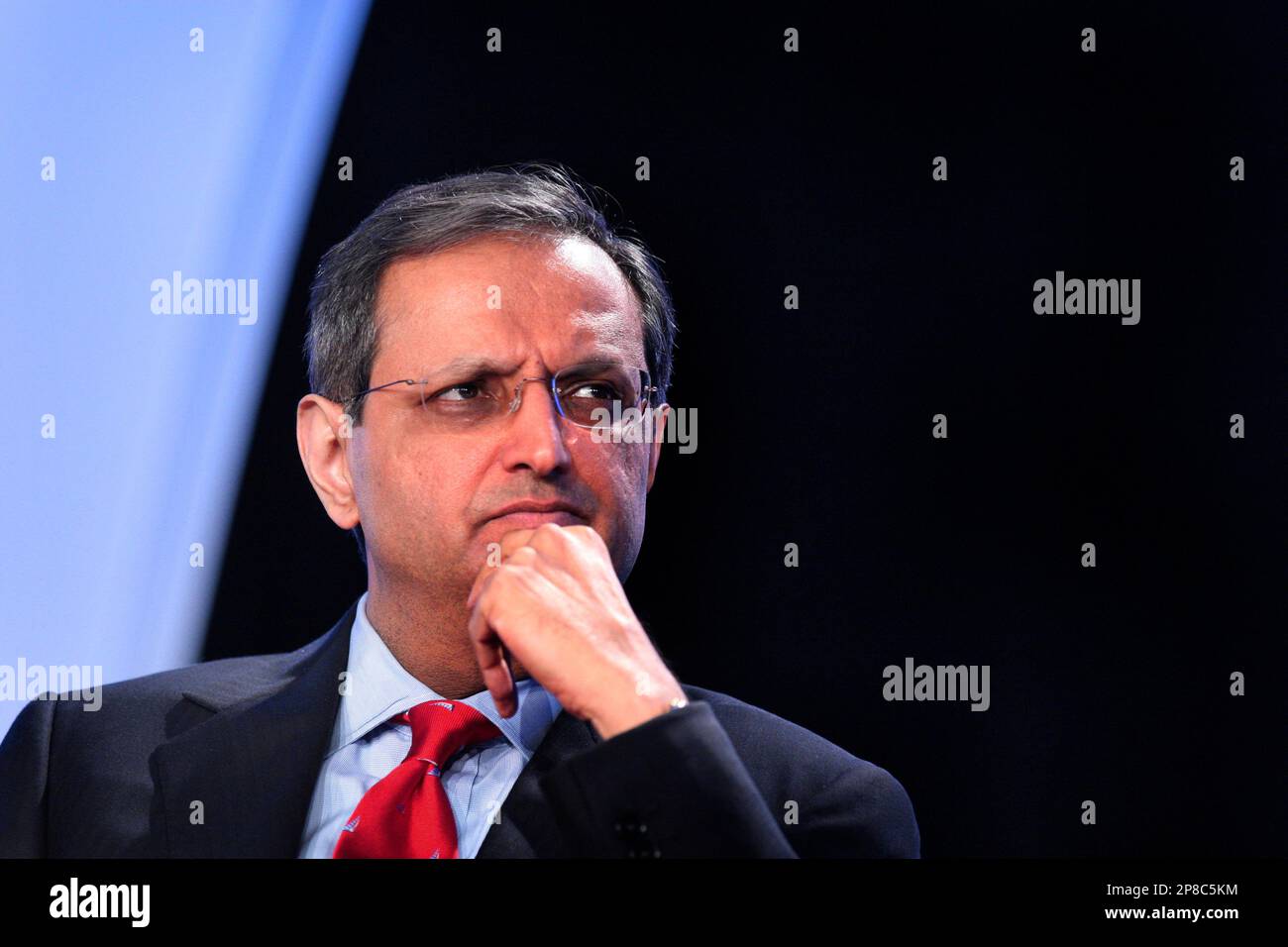 Citigroup CEO Vikram Pandit is seen at the National Summit in Detroit ...