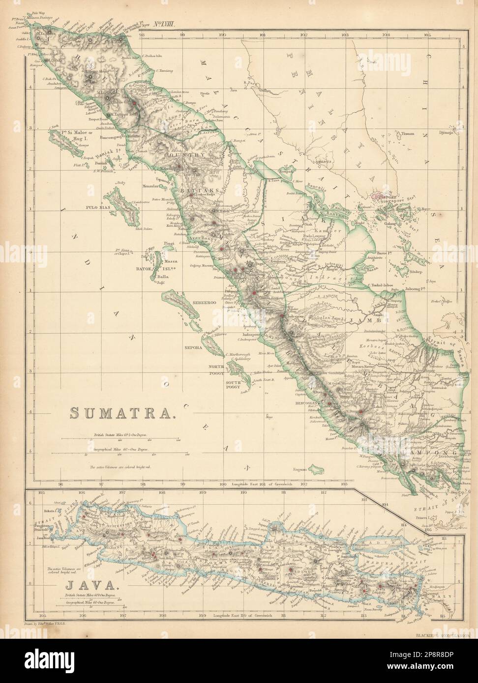 Sumatra map Banque de photographies et d’images à haute résolution - Alamy