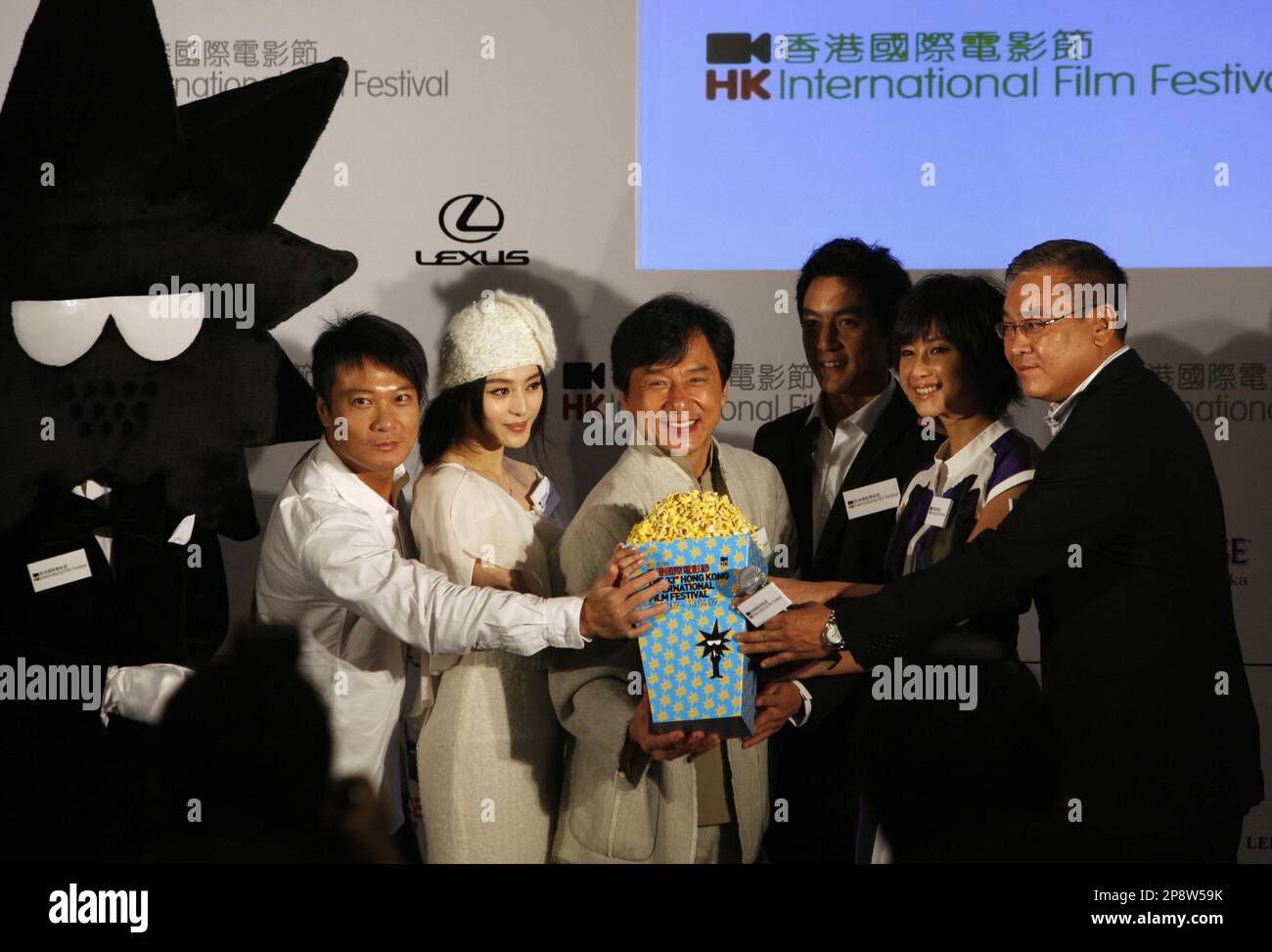 From right, Hong Kong director Derek Yee, Chinese actress Xu Jinglei ...