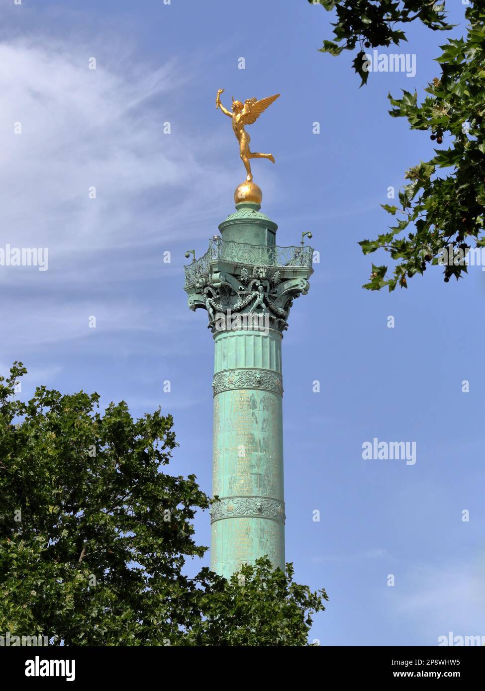 La colonne de juillet (colonne de juillet), une colonne monumentale en ...