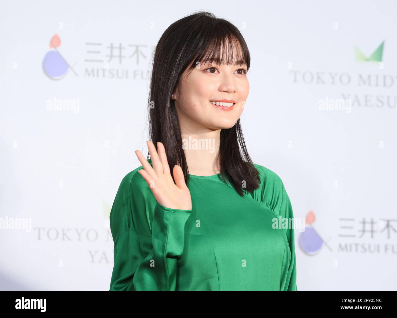 Tokyo, Japon. 10th mars 2023. L'actrice japonaise Erika Ikuta pose pour la photo à la cérémonie ...