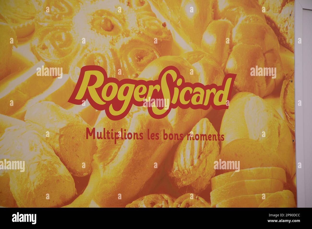 Bordeaux , Aquitaine France - 03 05 2023 : roger sicard brioche ...
