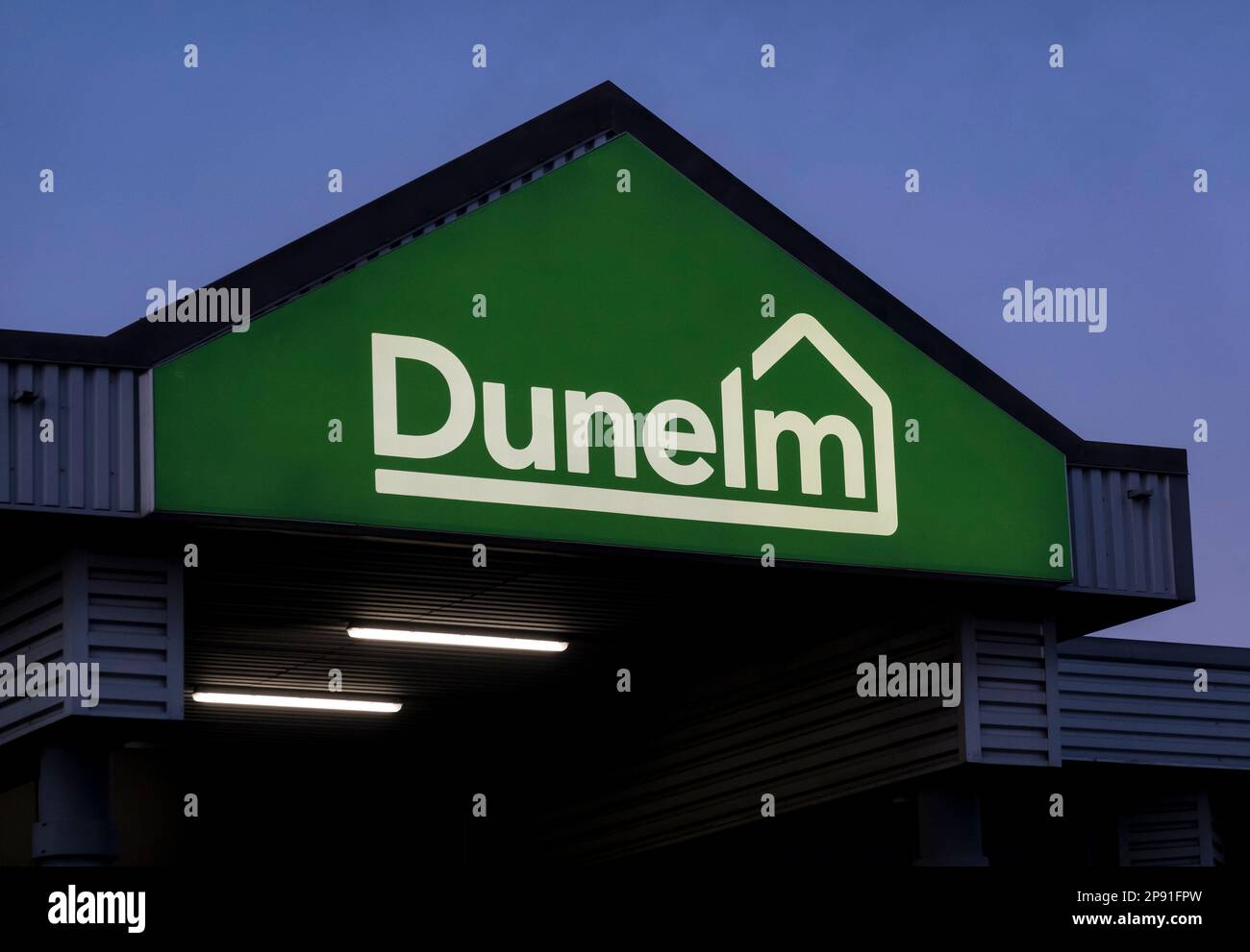 Panneau lumineux Dunelm Shop Carlton Centre Outer Ring Road Lincoln ...