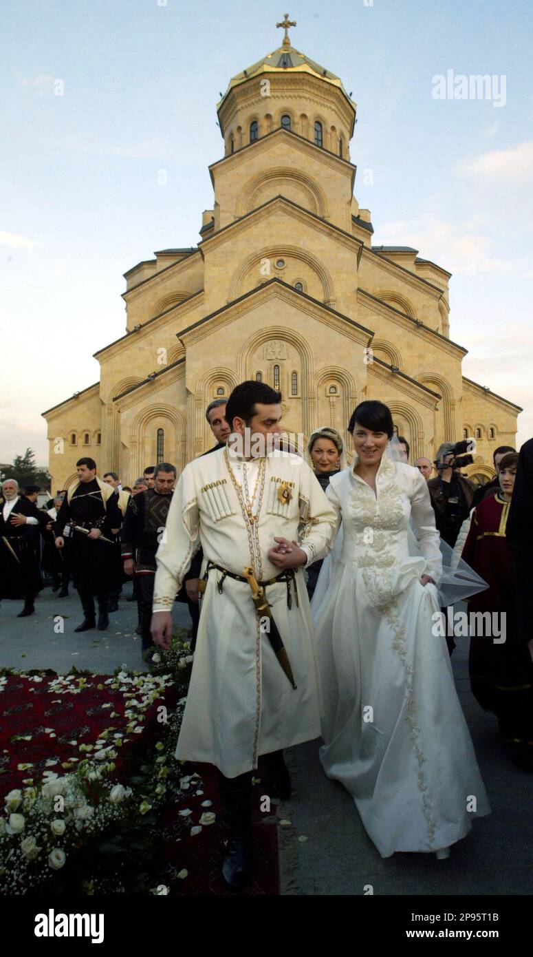 Prince David Bagrationi-Mukhraneli, 32, and Princess Anna Bagrationi ...