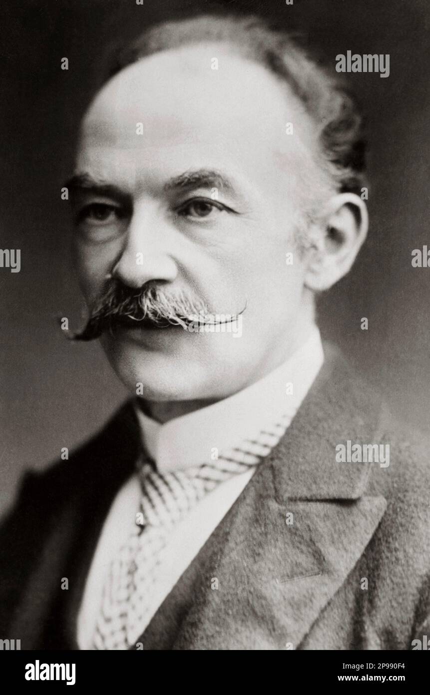L'écrivain anglais THOMAS HARDY ( 1840 – 1928) . Était un romancier ...