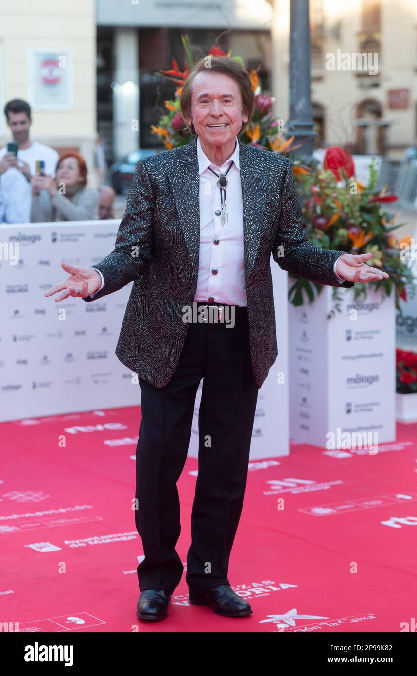 Singer Raphael on his arrival at the opening of the 26th edition of the ...