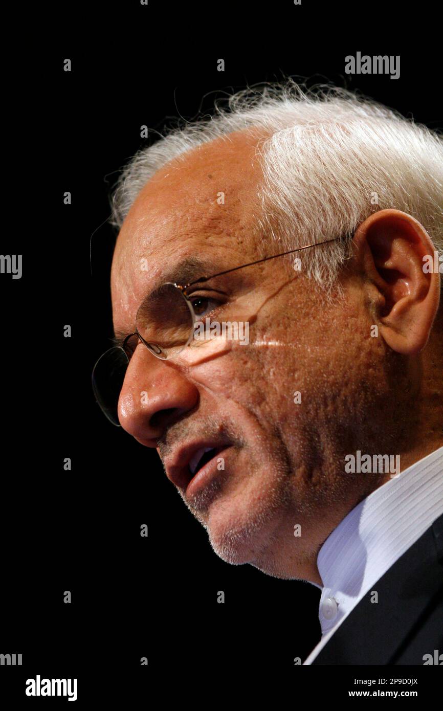 Head of the Atomic Energy Organization of Iran, Gholam Reza Aghazadeh ...