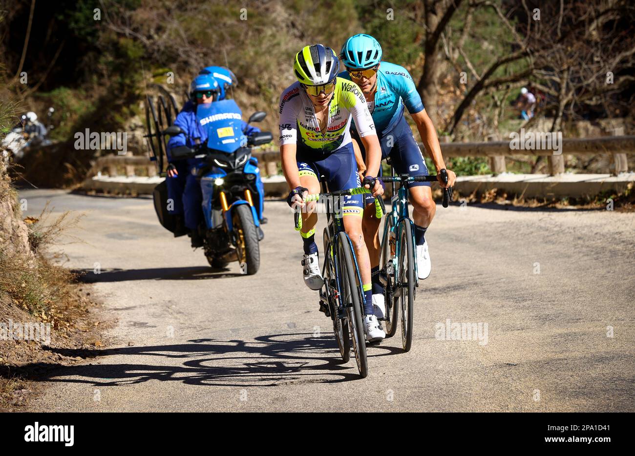 Kobe Goossens Belge d'Intermarche-Circus-Wanty photographié en action ...