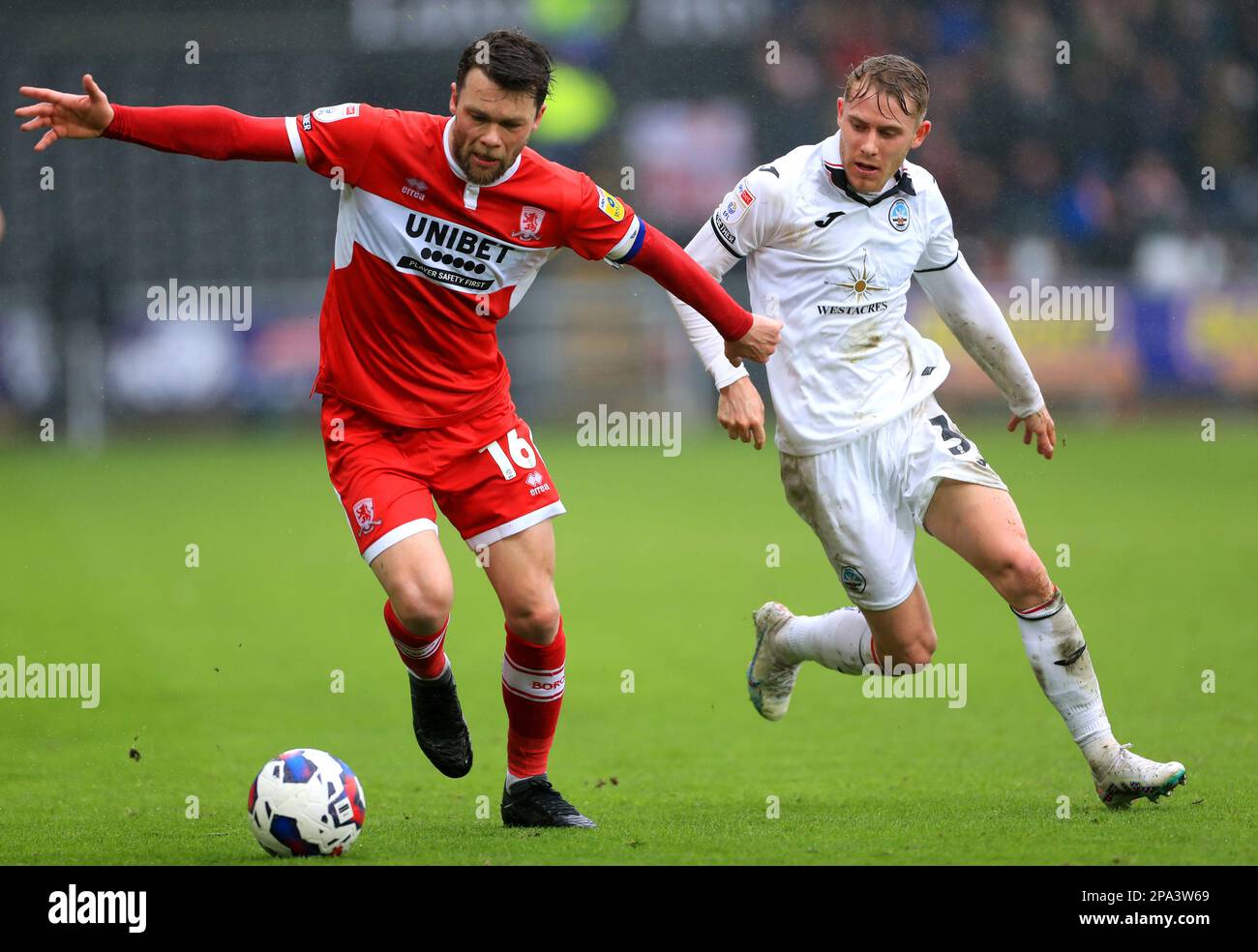 Middlesbroughs jonathan howson bataille Banque de photographies et d ...
