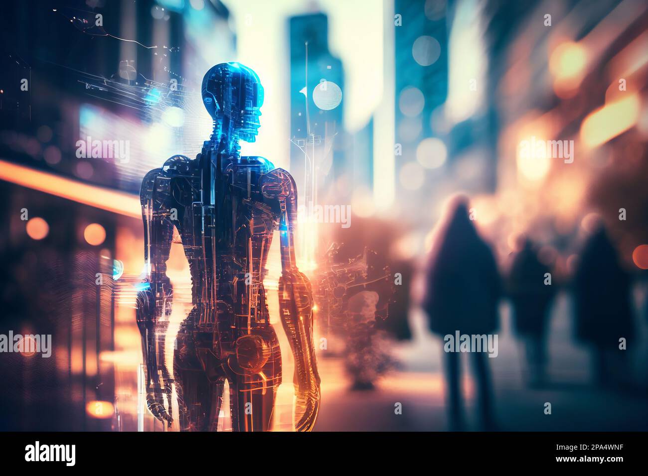 Robot utilisant l'apprentissage machine pour identifier la technologie ...