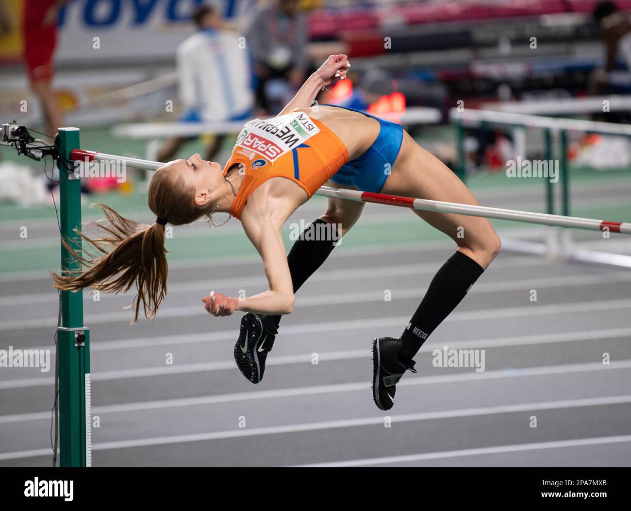 Britt weerman saut en hauteur Banque de photographies et d’images à haute résolution - Alamy