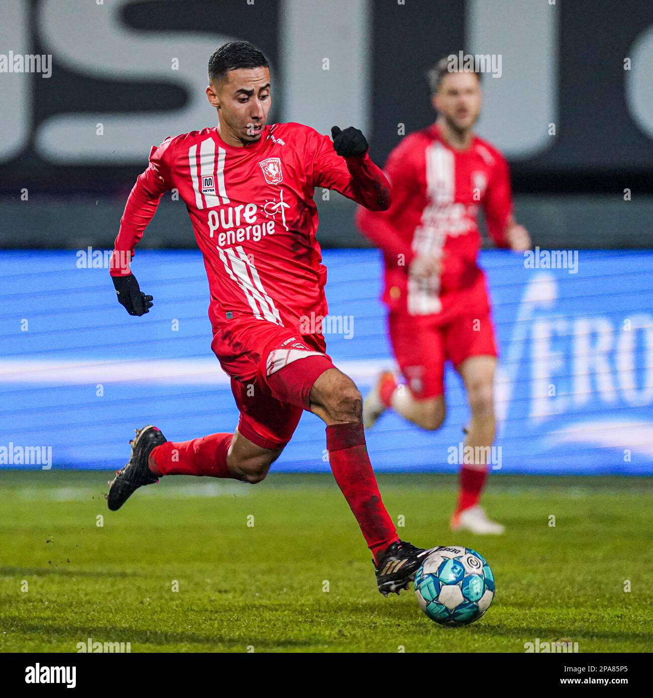 SITTARD, PAYS-BAS - MARS 11: Anass Salah Eddine du FC Twente pendant le ...