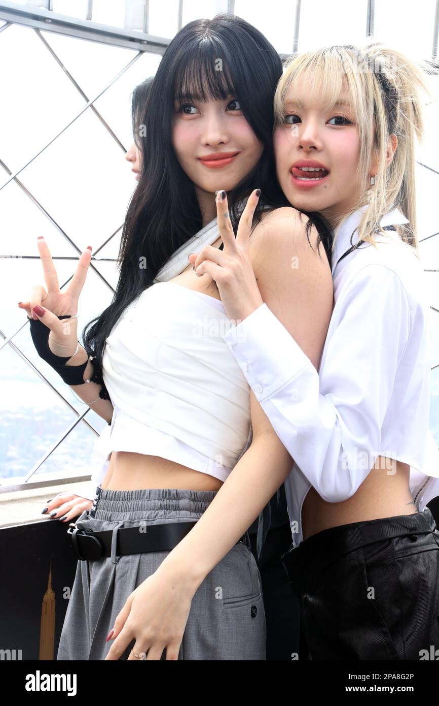 10 mars 2023 Momo, de ChaeYoung, assistent à deux FOIS et musiciens sur appel allumer l'Empire ...