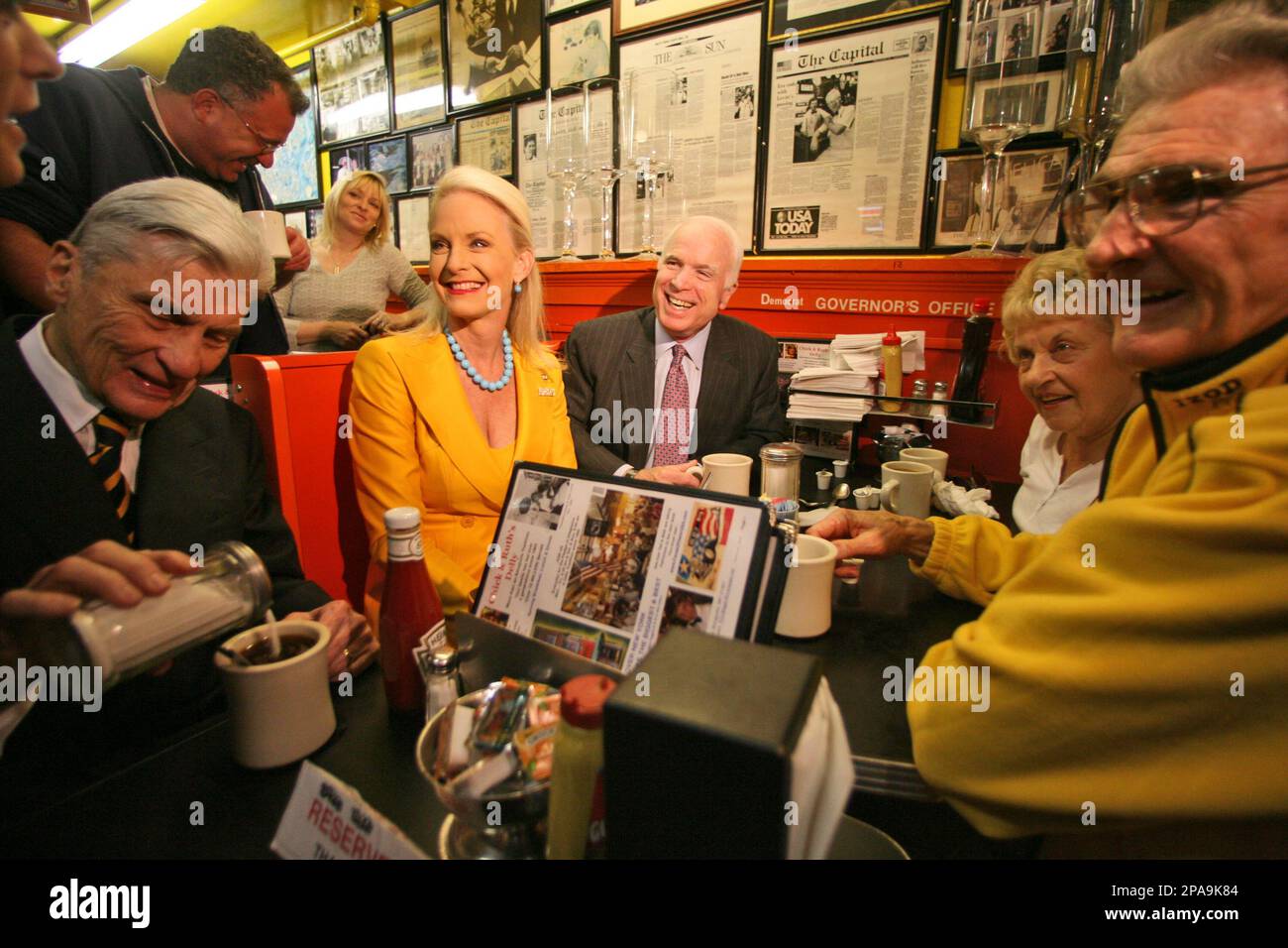 Republican presidential candidate, Sen. John McCain, R-Ariz., third ...