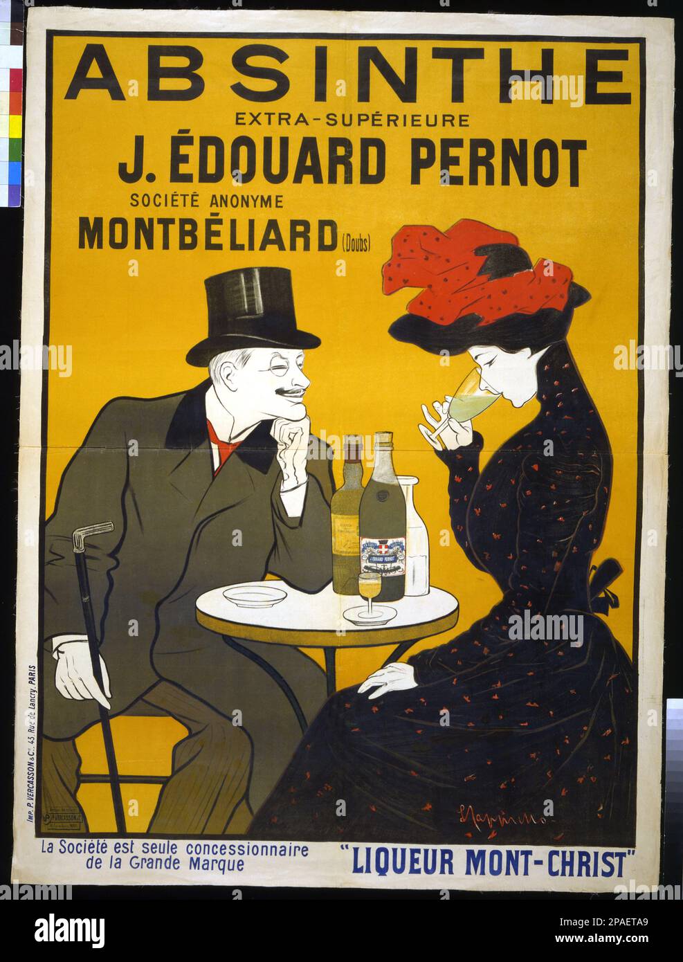 Absinthe poster Banque de photographies et d’images à haute résolution ...