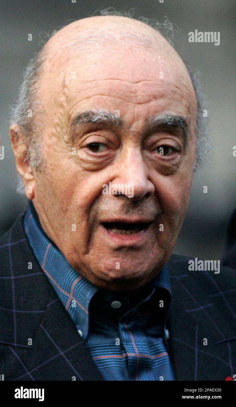 Mohamed Al Fayed, father of Dodi Al Fayed, leaves the Royal Court of ...