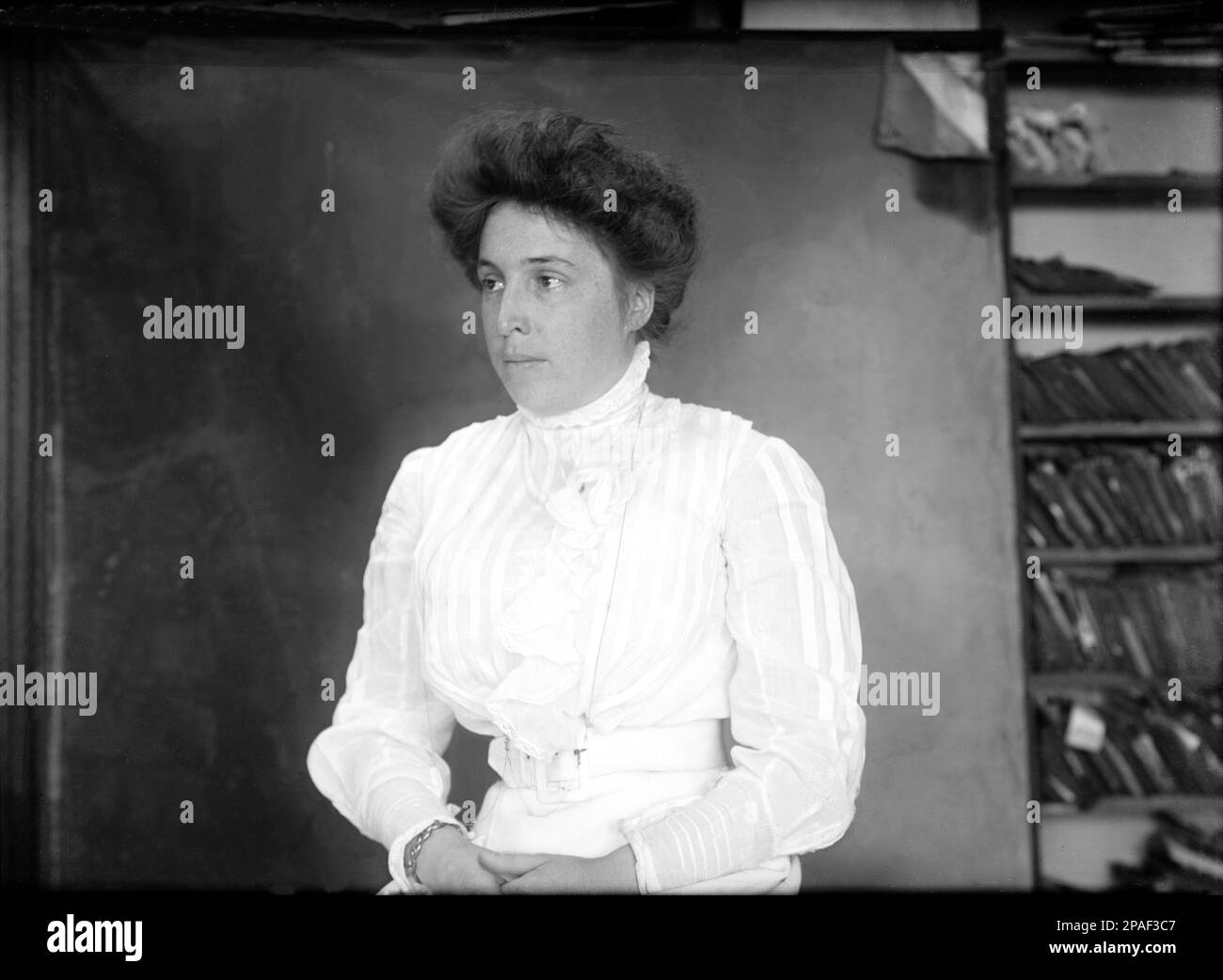 1910 CA , New York , États-Unis : L'italienne ANITA GARIBALDI , fille ...