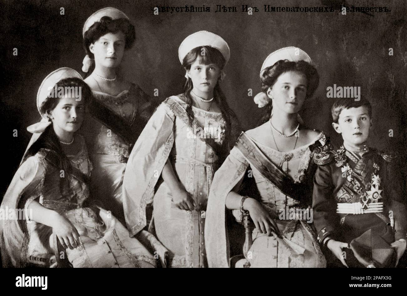 Noblesse russe enfant Banque de photographies et d’images à haute ...