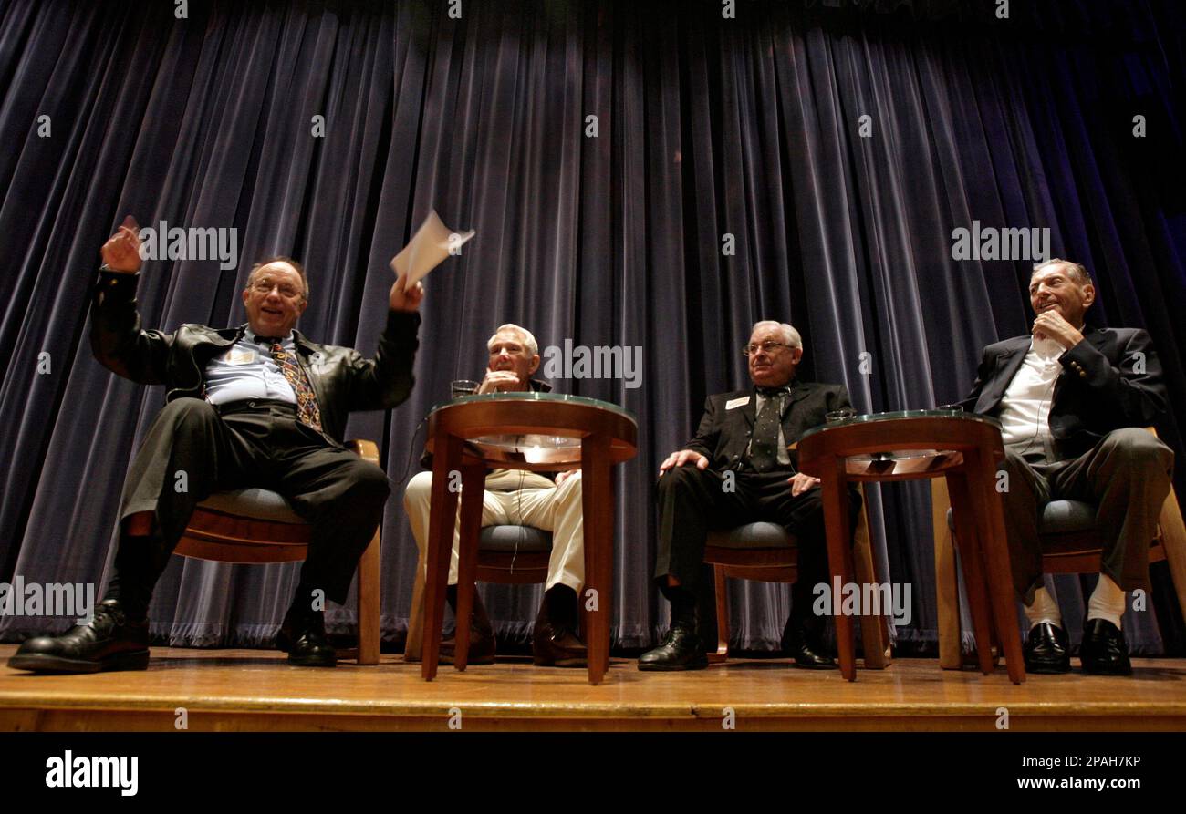 John Casani, left, a former program manager with the Jet Propulsion ...