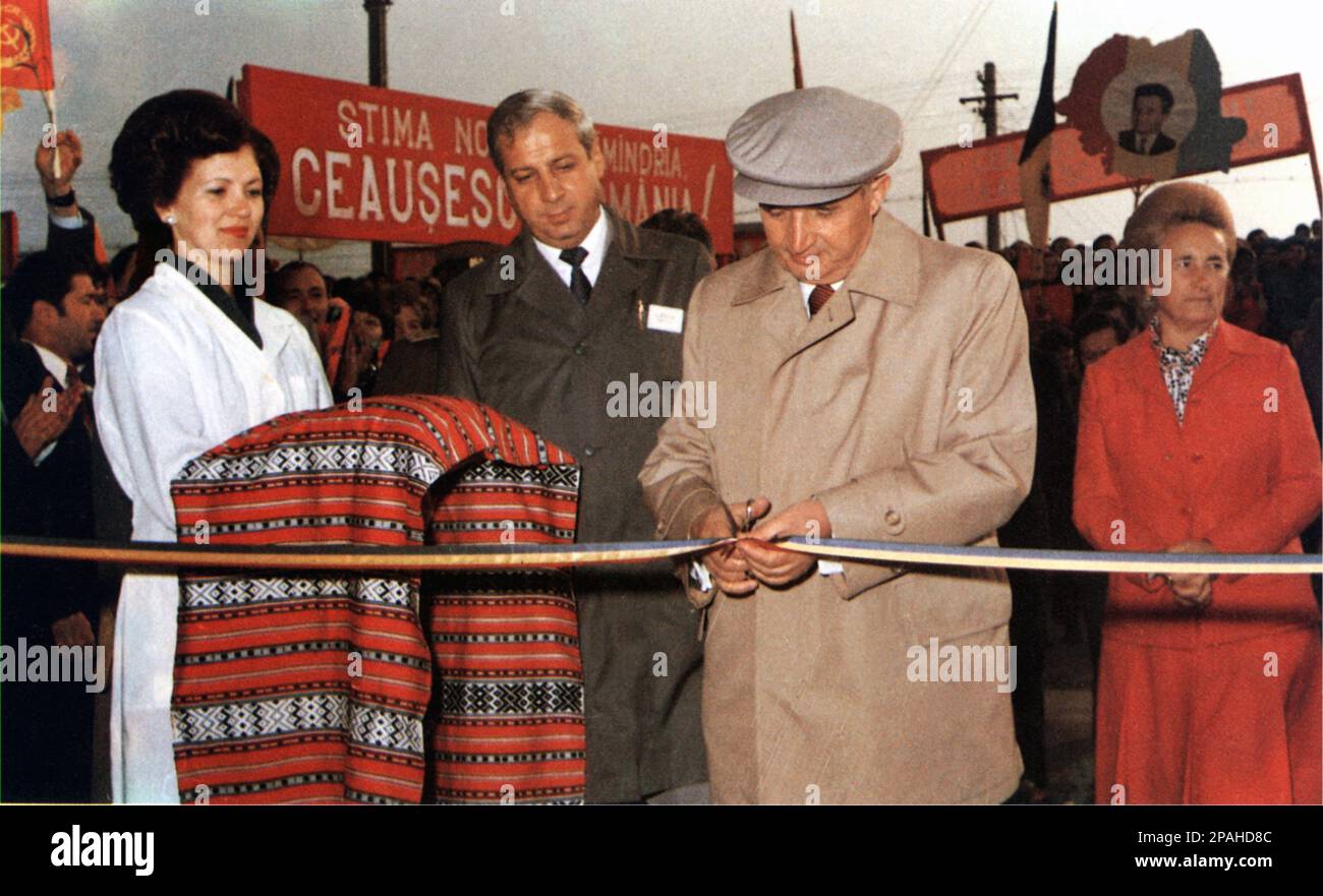 Le politicien et dictateur roumain NICOLAE CEAUSESCU ( 26 janvier 1918 ...