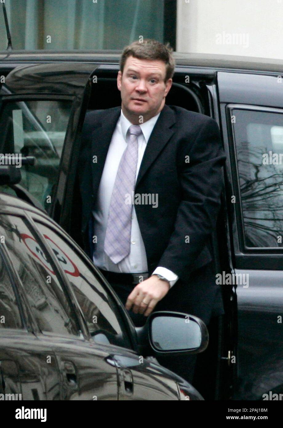 Trevor Rees, former bodyguard for Dodi Fayed, arrives at the Royal ...