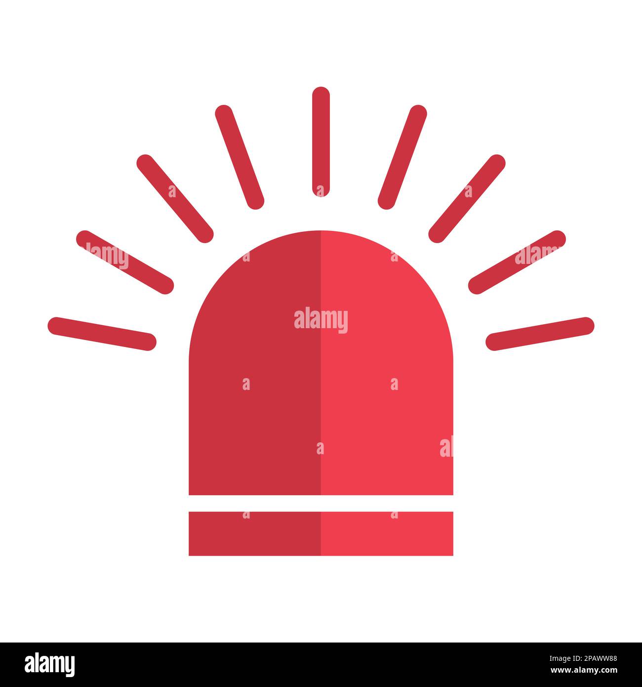 Panneau d'alarme incendie de sirène, symbole de feu de signalisation ...