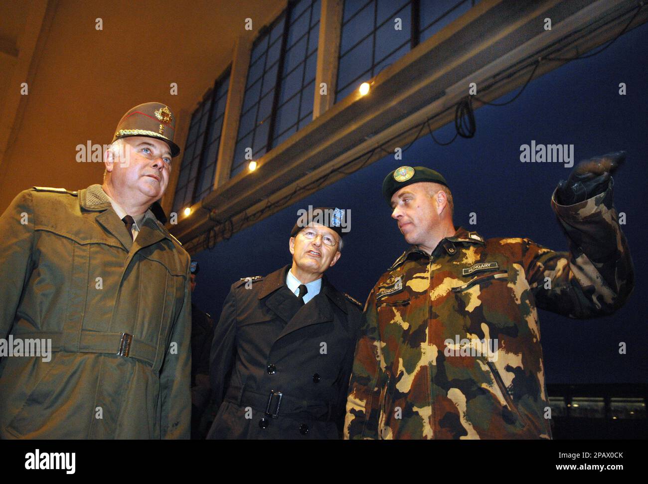 U.S General John Craddock, Commander of the Supreme Allied Commander ...