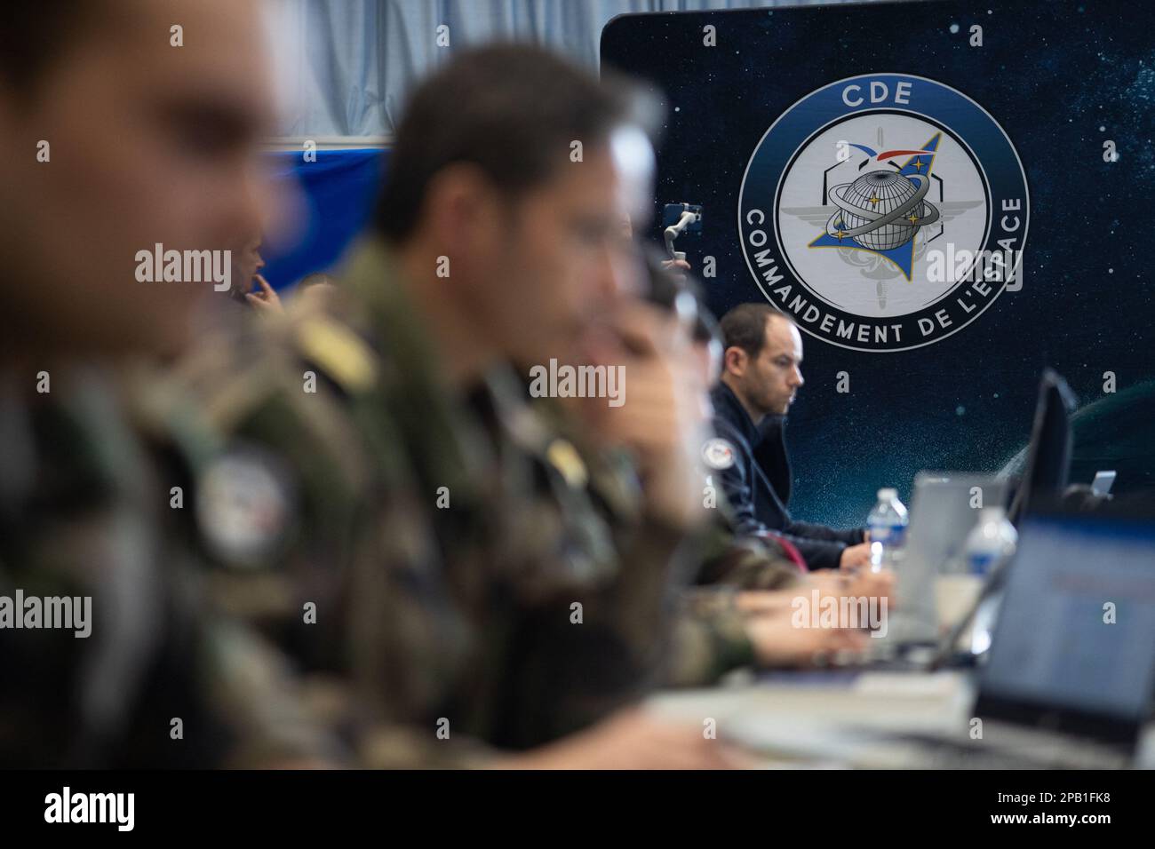 Toulouse, France. 10th mars 2023. L'armée française lors de la ...