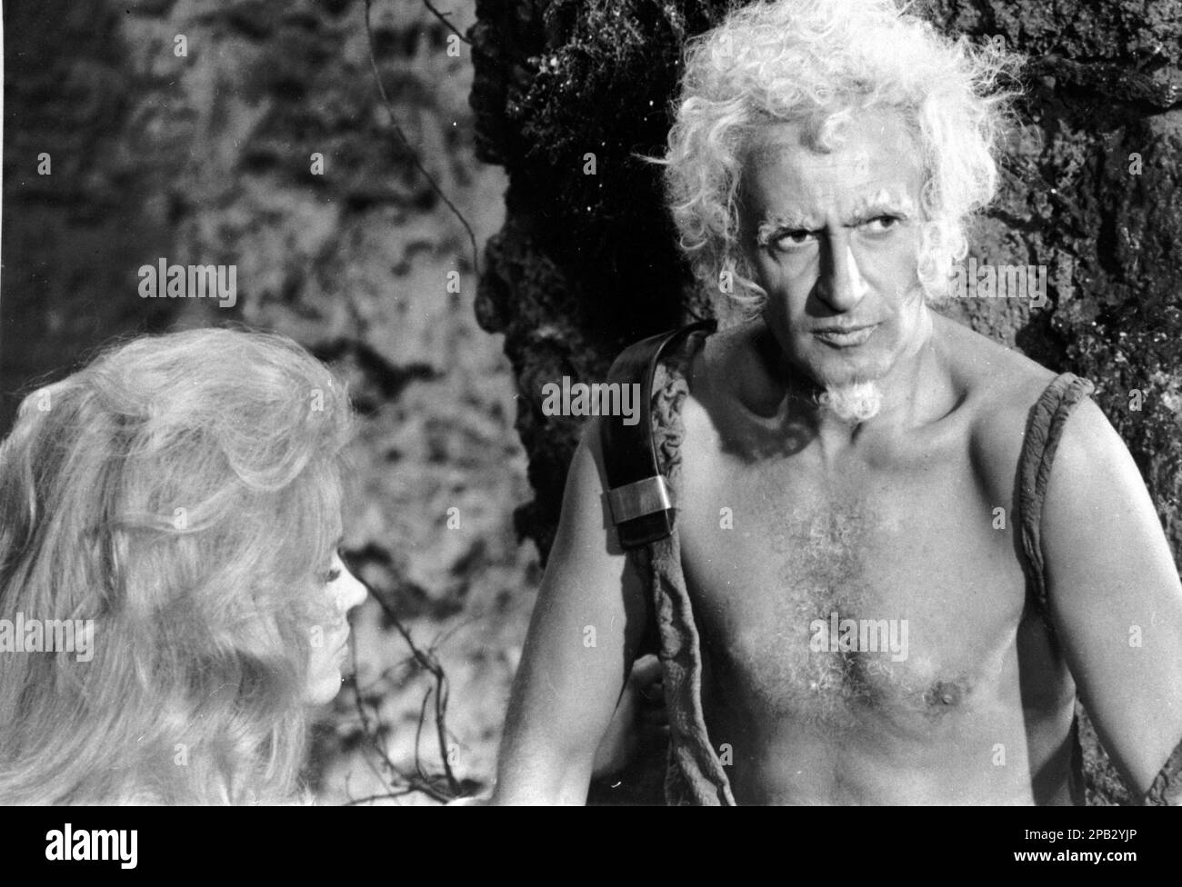 ** FILE ** French pantomime Marcel Marceau, right, is shown with ...